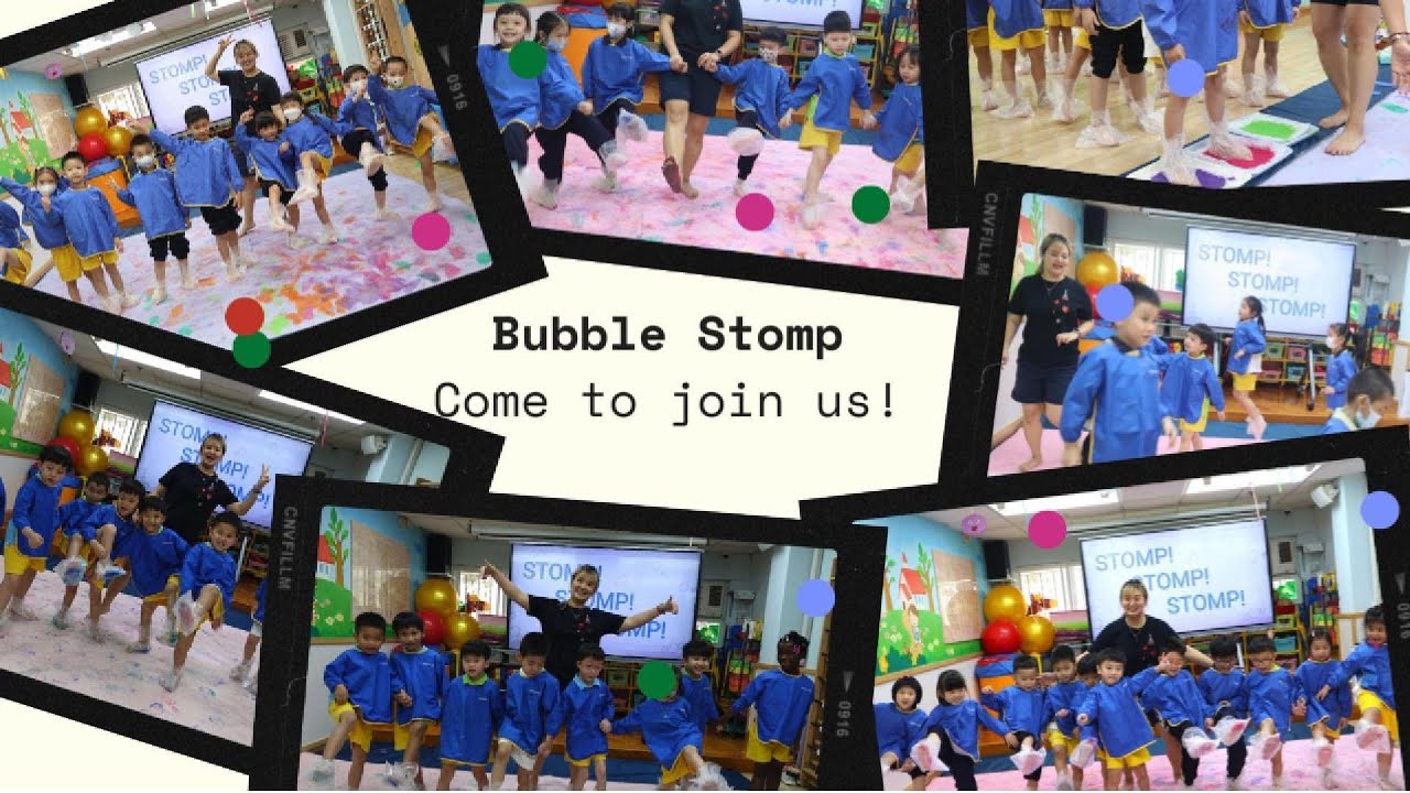 TWGHs Hung Wong Kar Gee Kindergarten - Bubble Stomp! - YouTube