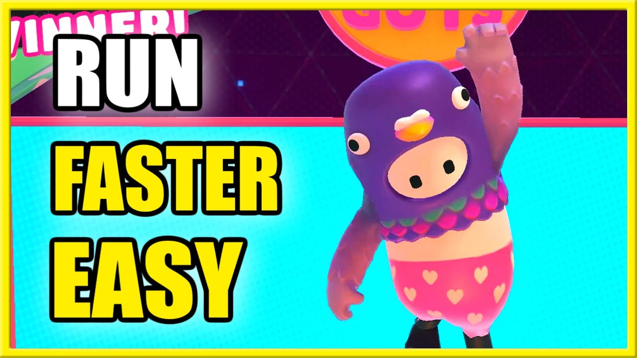 How to RUN FASTER in Fall Guys & Not Move Slow (Easy Method) - YouTube