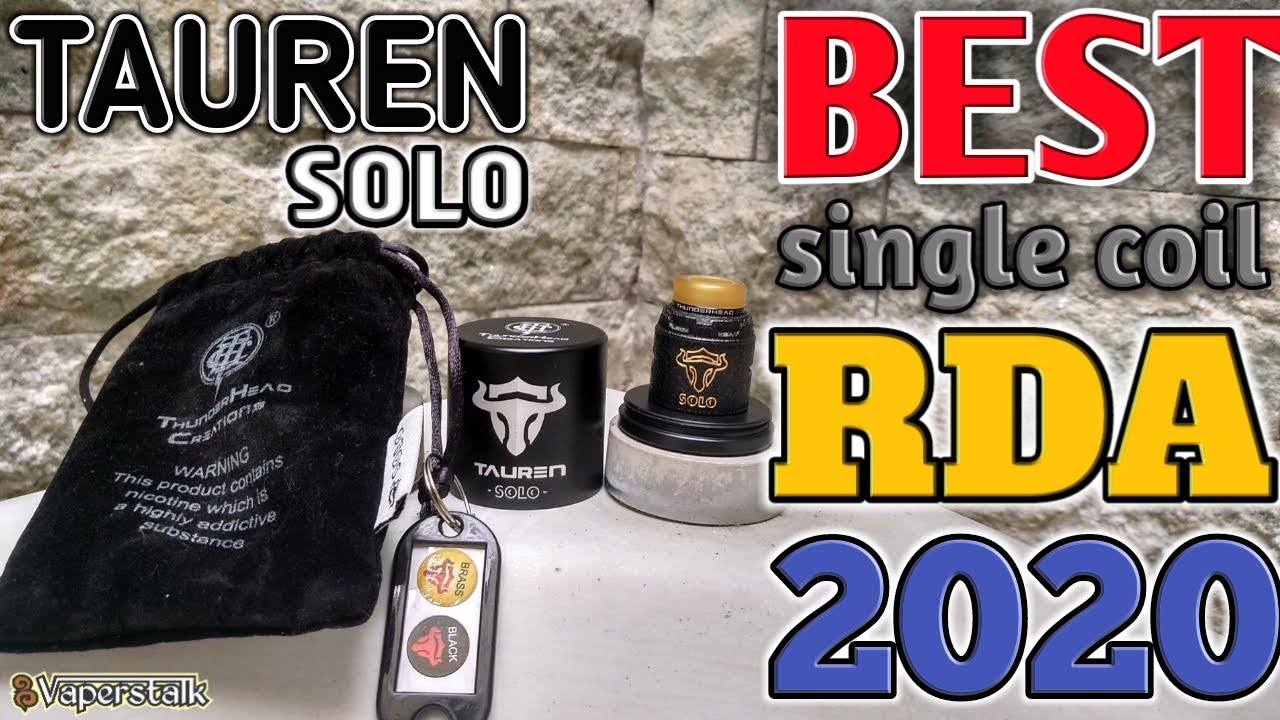 Tauren Solo RDA by Thunder Head Creation - YouTube