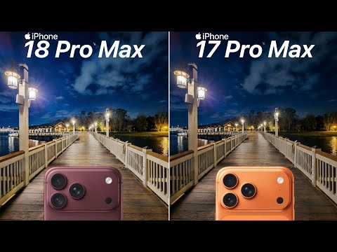 iPhone 18 Pro Max vs iPhone 17 Pro Max NIGHT MODE Camera Test