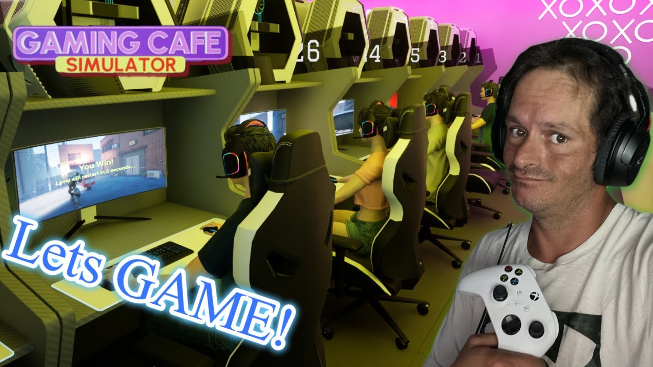 Gaming Cafe Simulator - Building the Best Gaming Cafe Around! - YouTube
