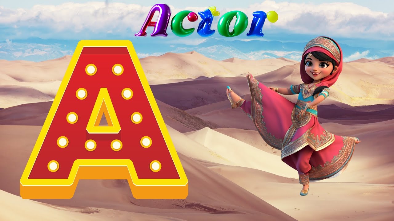 English alphabet |Learn Alphabet A to Z | ABC Preschool Book Learning A ...