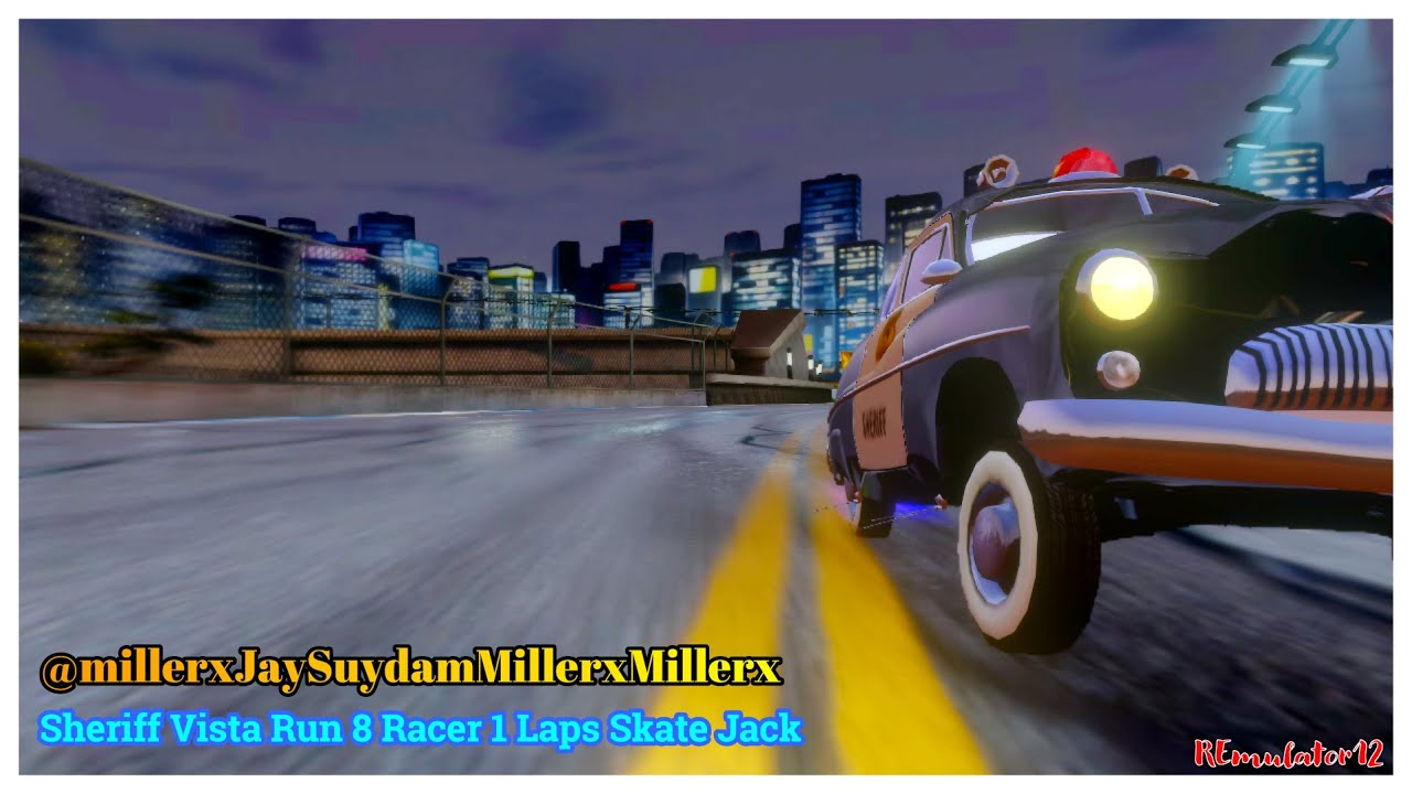 Cars 2 The Video Game | Sheriff - Battle Race (Skate jack 8 Racers ...