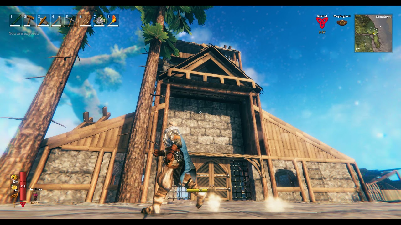 Valheim Boathouse Build - YouTube