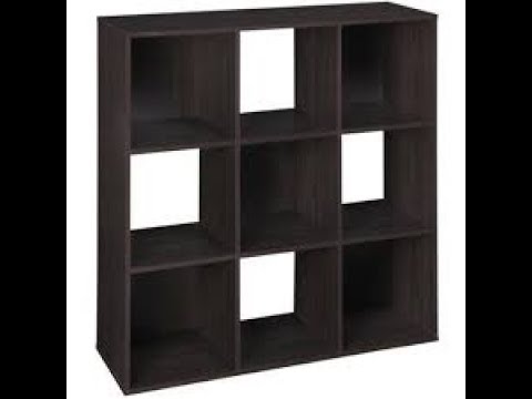 ClosetMaid Cube Organizer DIY - YouTube