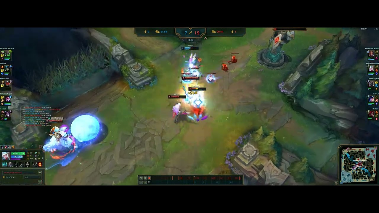 CUSTOMS Janna ult vs Kaisa ult 04/26/2021 - YouTube