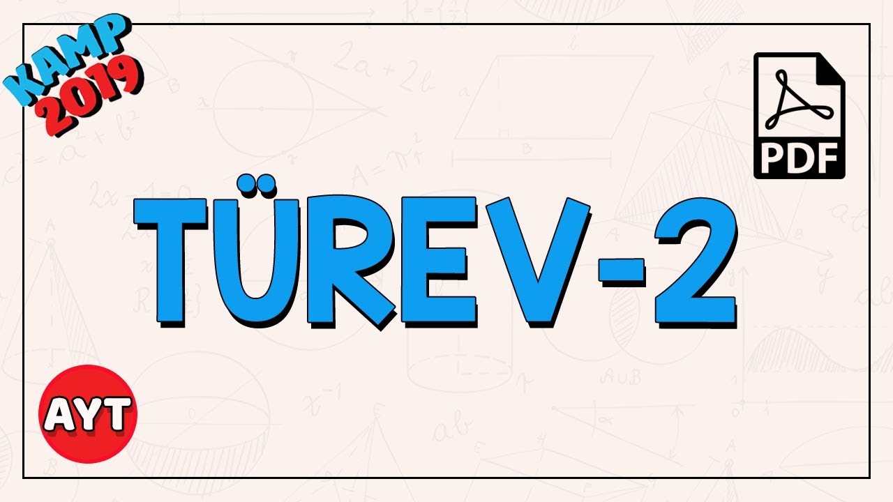 Türev Alma Kuralları - 2 | AYT Matematik - YouTube