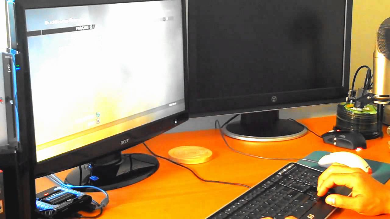 How To Play PS3 With Mouse And Keybord - YouTube