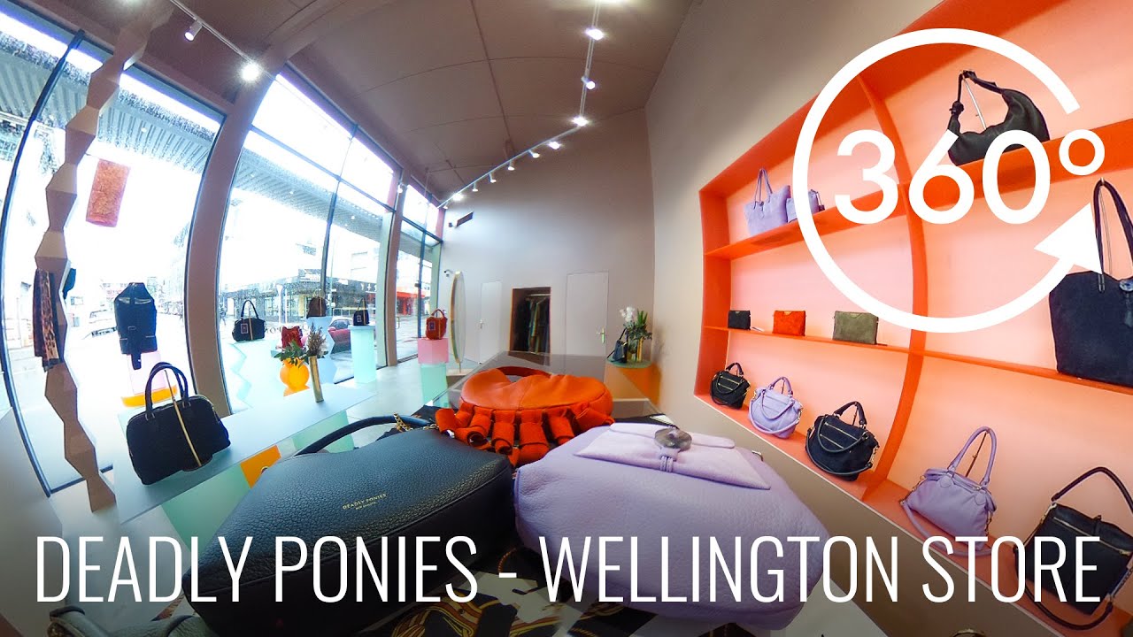 Deadly Ponies - Wellington Store in 360° - YouTube