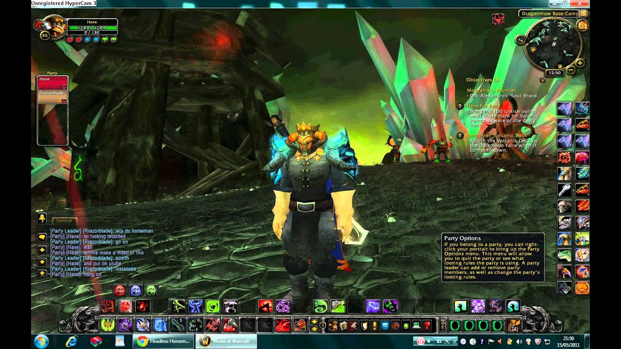 WoW--Horde Human?? - YouTube