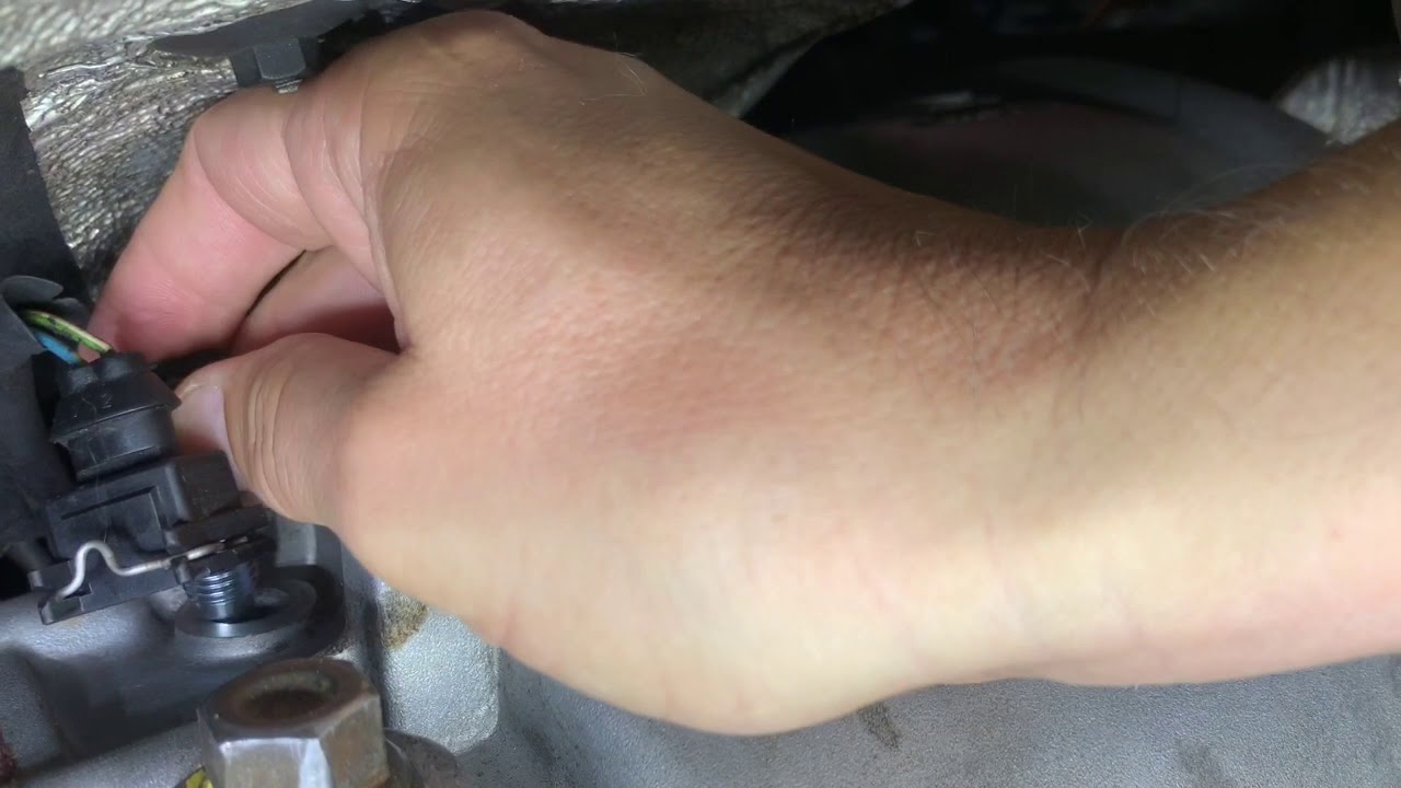 Reverse light switch replacement - YouTube