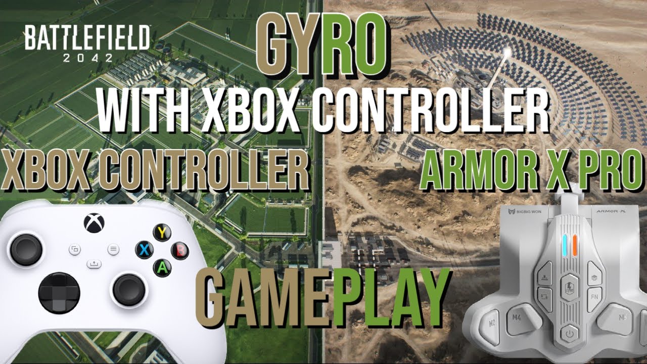 Battlefield 2042 XBOX Controller GyroPlay #15(no aim assist, hand cam ...