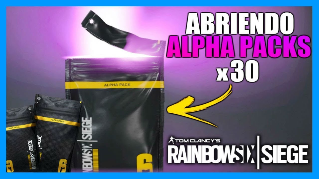 ABRIENDO 30 INCREÍBLES ALPHA PACKS!! [ABRIENDO SUMINISTROS] | RAINBOW ...