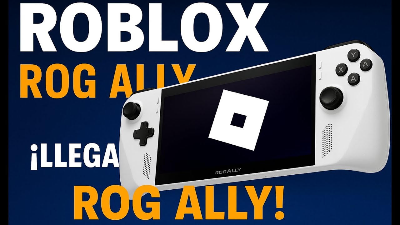 ¡ROBLOX LLEGA a la ROG ALLY! 😱 Corre Mejor Que en Xbox - YouTube