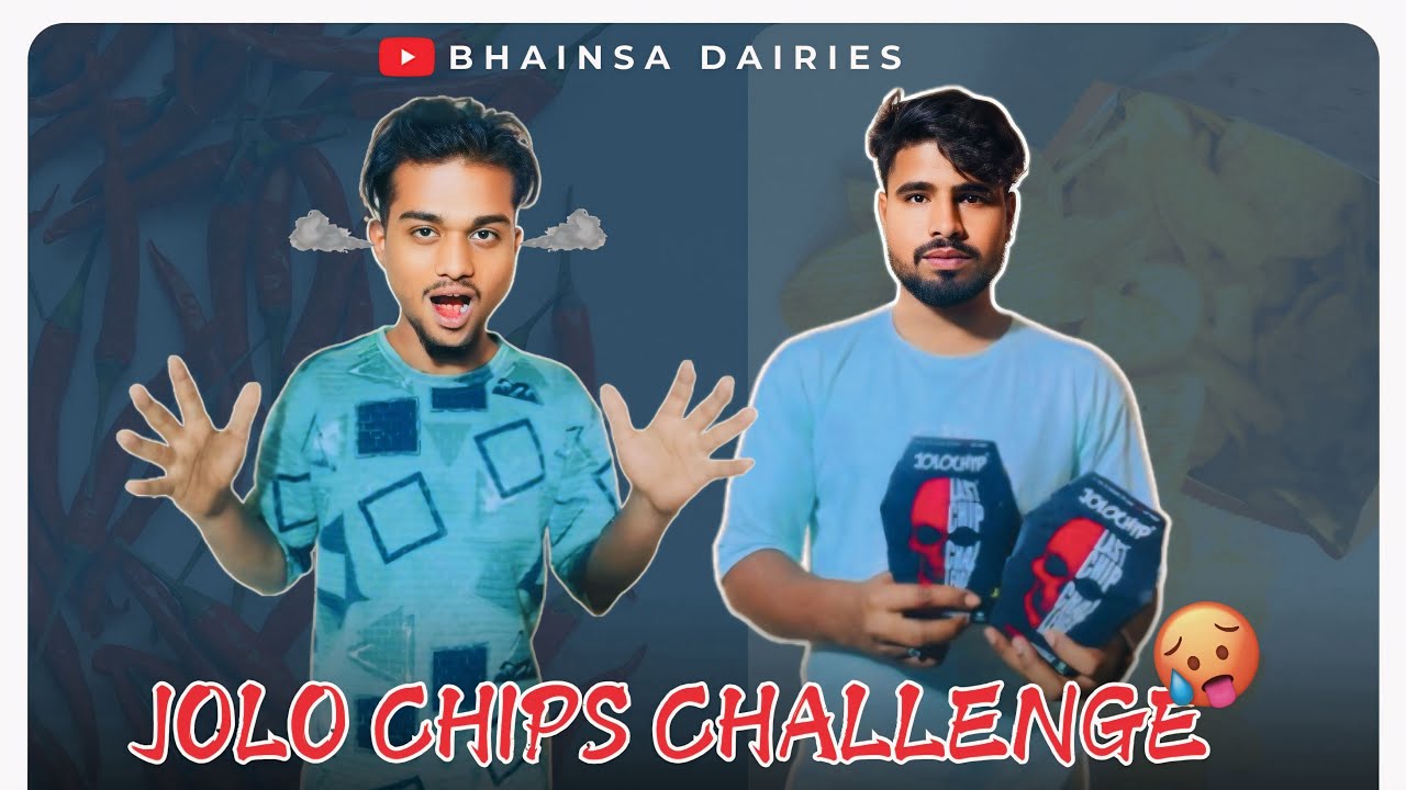 WORLDS HOTTEST JOLO CHIPS CHALLENGE | JOLO CHIPS |BHAINSA DIARIES ...