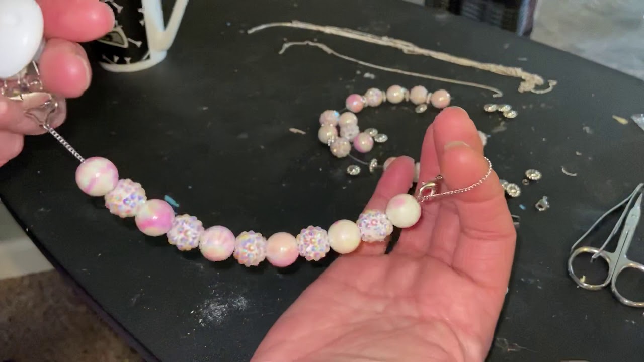 New Beaded Pacifier Clip - YouTube