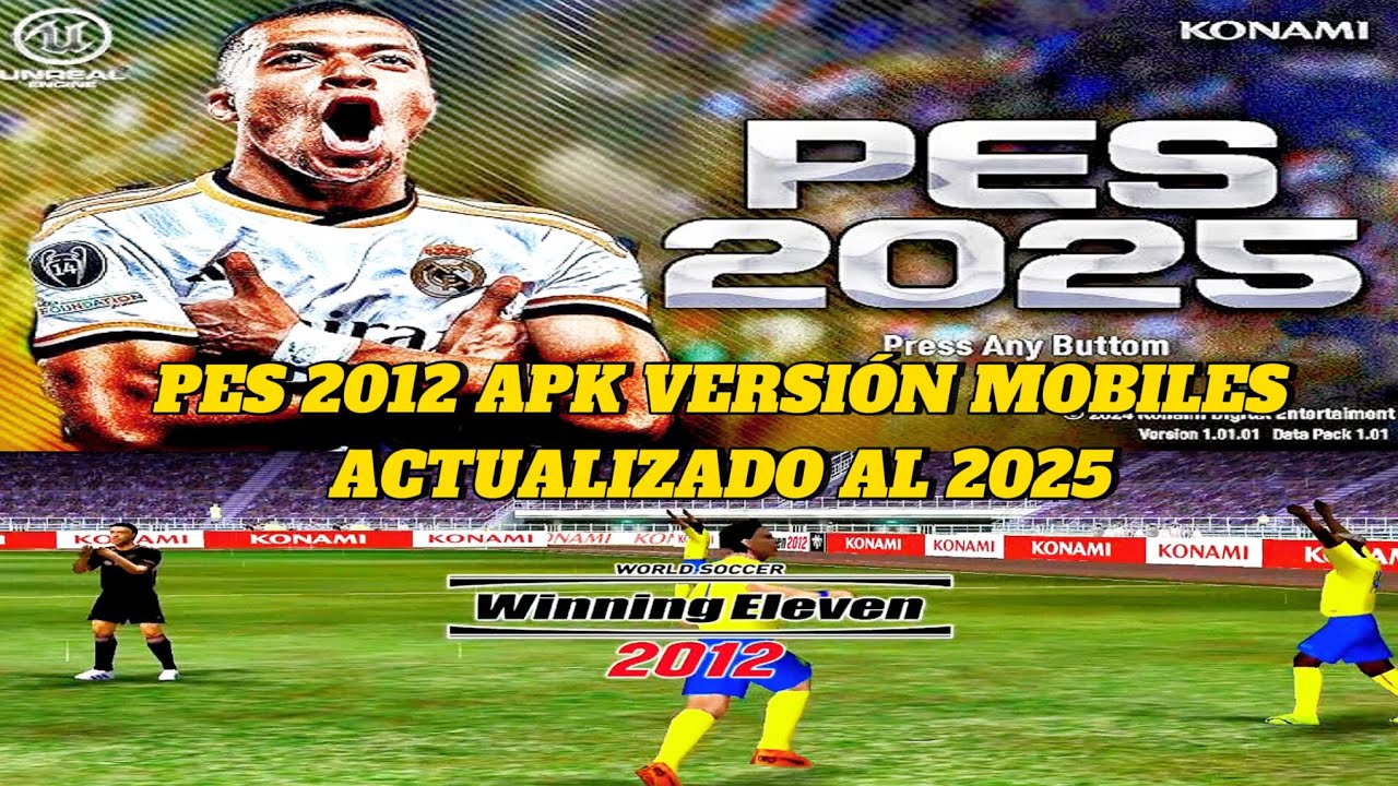 PES 2012 APK ACTUALIZADO AL 2025 VERSIÓN PARA MOBILES⚽🔥 - YouTube