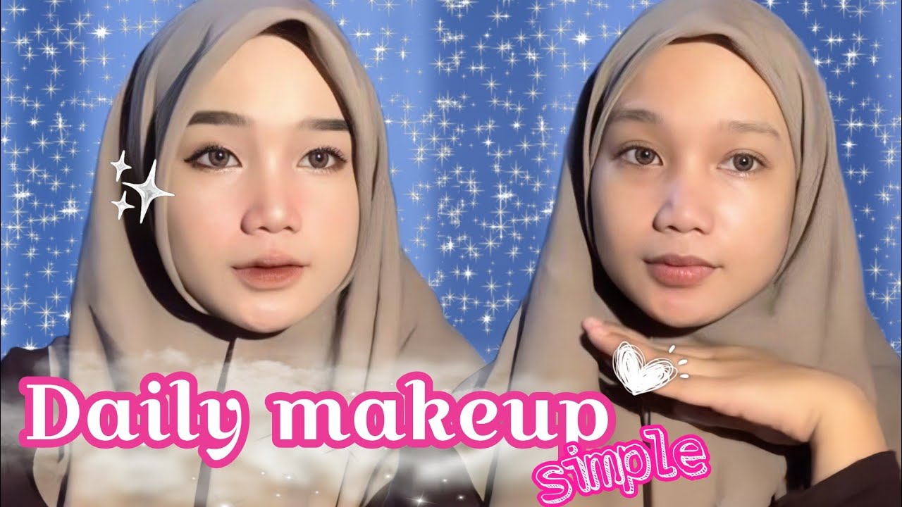 TUTORIAL MAKEUP DAILY SIMPLE || FRESH LOOK MAKEUP - YouTube