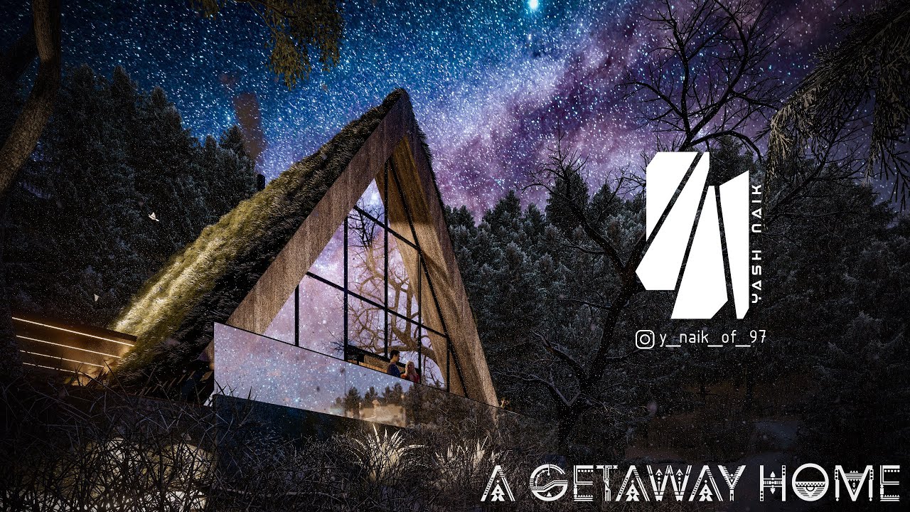 A Getaway Home | Realistic Night time Rendering in Lumion 11 Pro - YouTube