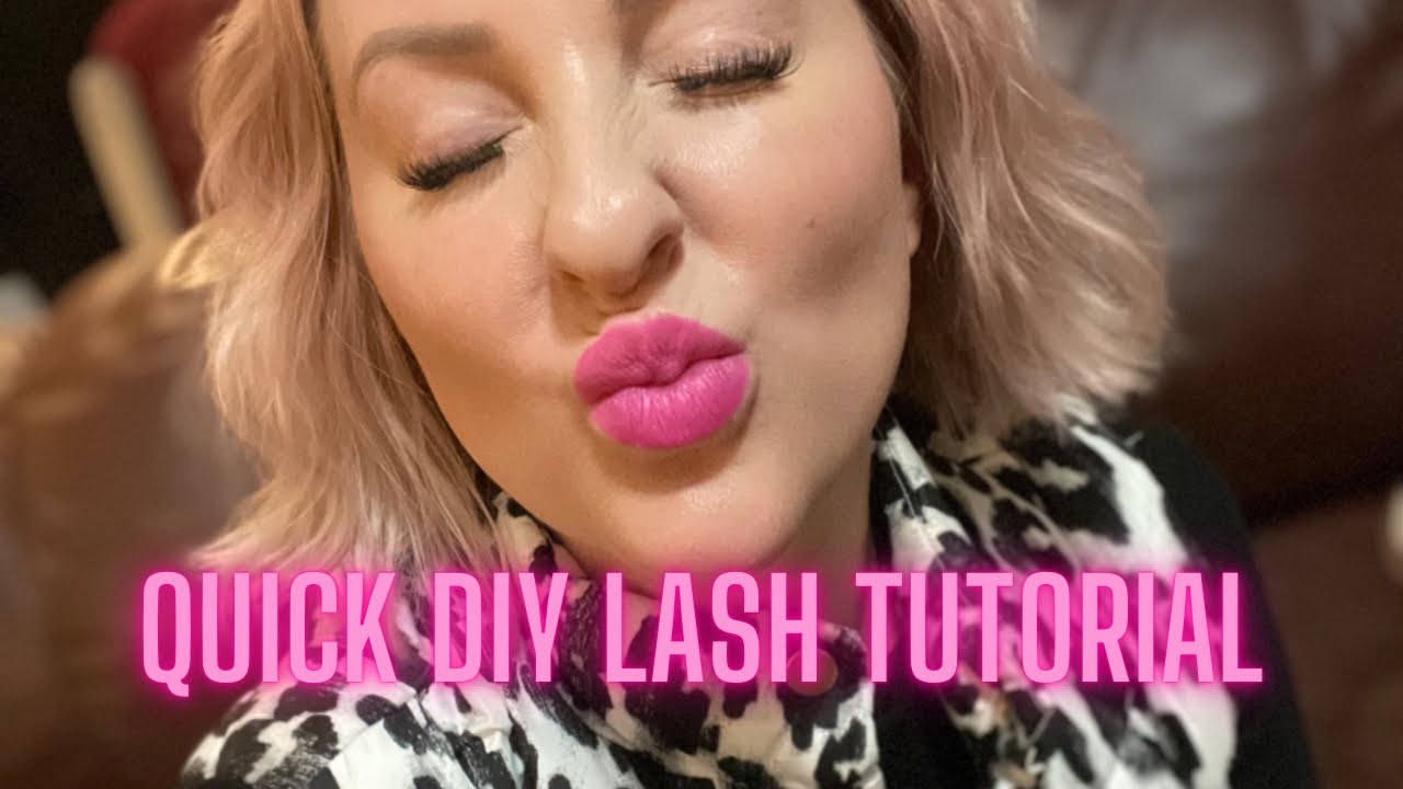 QUICK DIY LASH TUTORIAL | AMAZON LASHES - YouTube