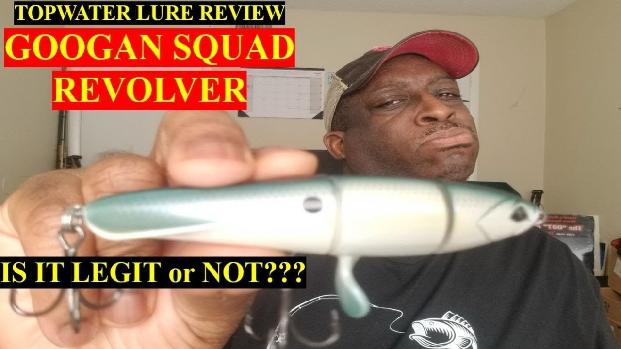 Googan Squad | PLOPPING REVOLVER TOPWATER LURE | IS IT LEGIT or NOT ...