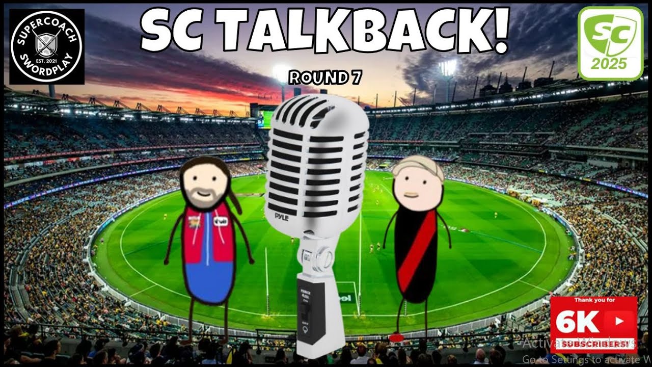 Supercoach Talkback LIVE! Round 7 2025 - YouTube