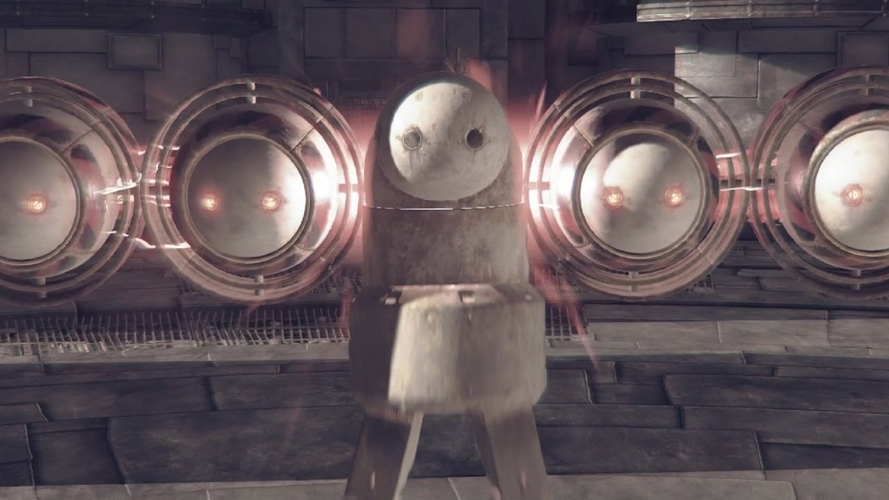 Nier Automata: Auguste Boss Fight (1080p 60fps) - YouTube