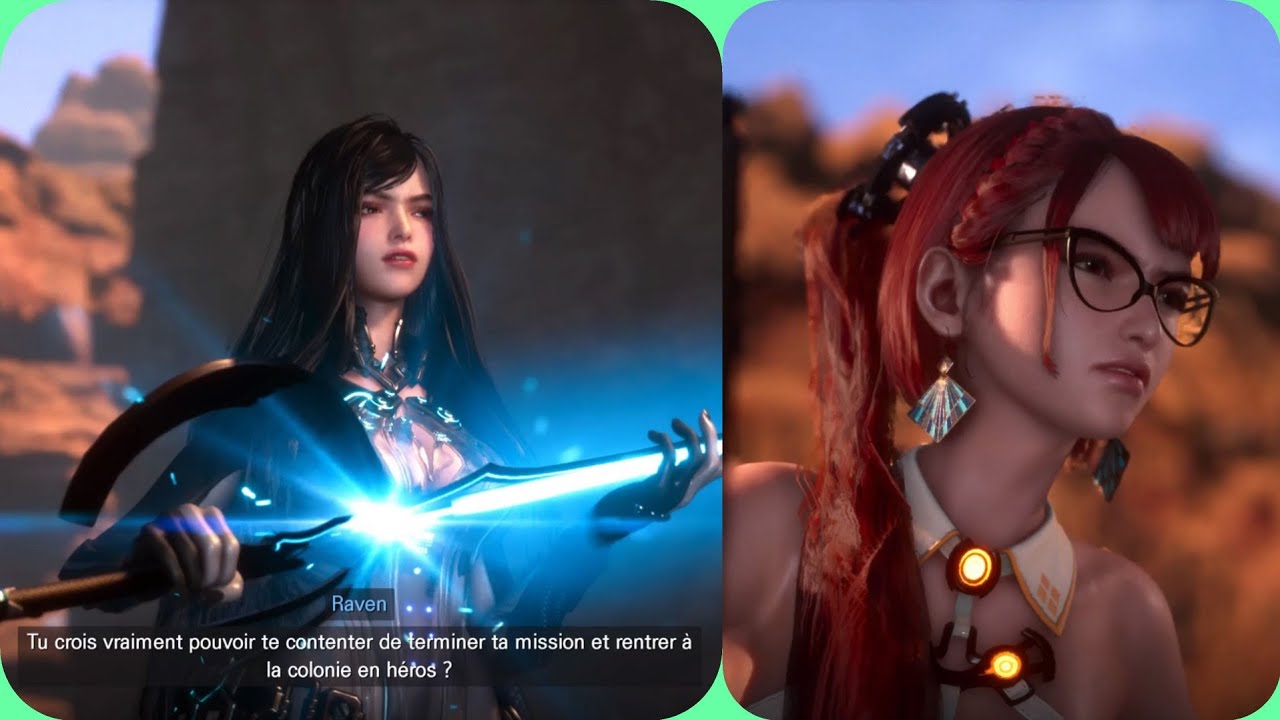Stellar Blade =33= Combat final Eve & Raven VF - YouTube
