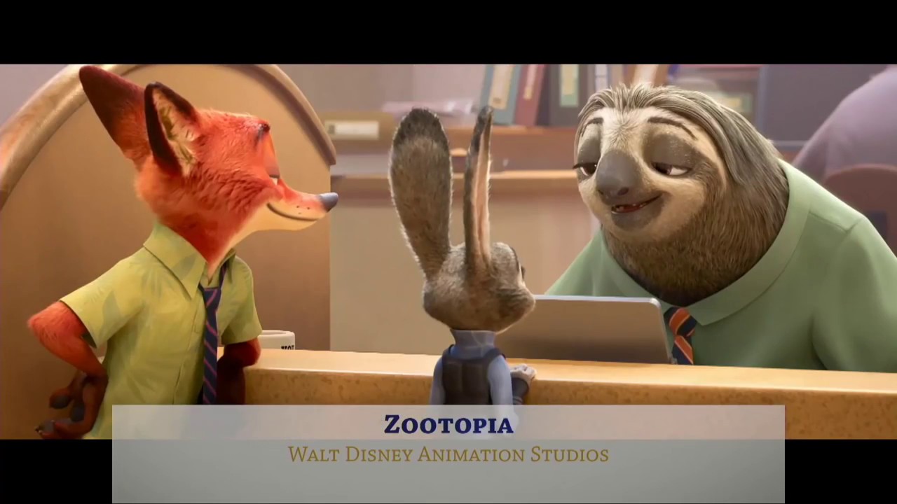 Zootopia Wins an Annie Award (6) for Best Animated Feature - YouTube