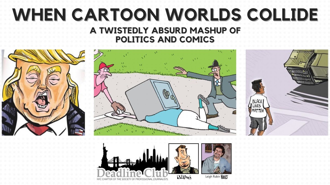 When Cartoon Worlds Collide: A Twistedly Absurd Mashup of Politics and ...