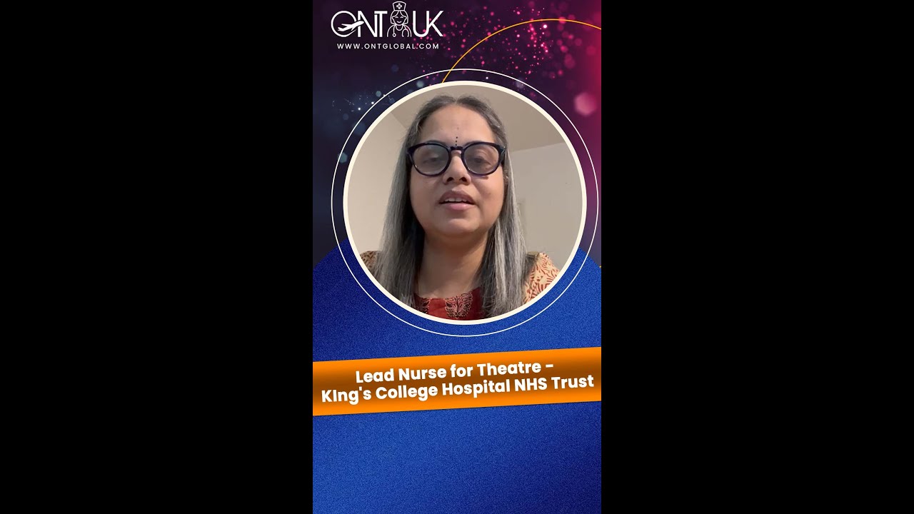 Minija Joseph, Lead Nurse for Theatre, Kings College Hospital NHS Trust ...