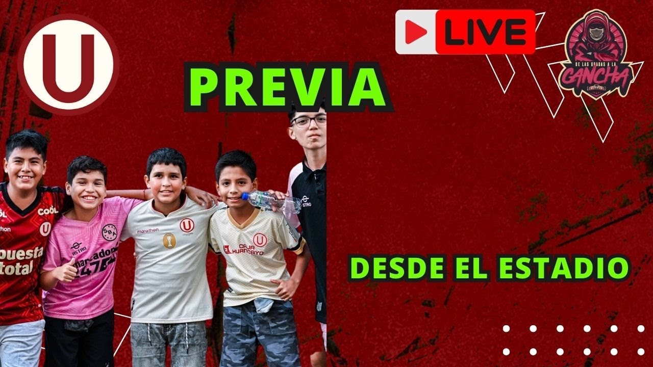 Previa U Boys desde el Estadio Nacional en vivo !! - YouTube