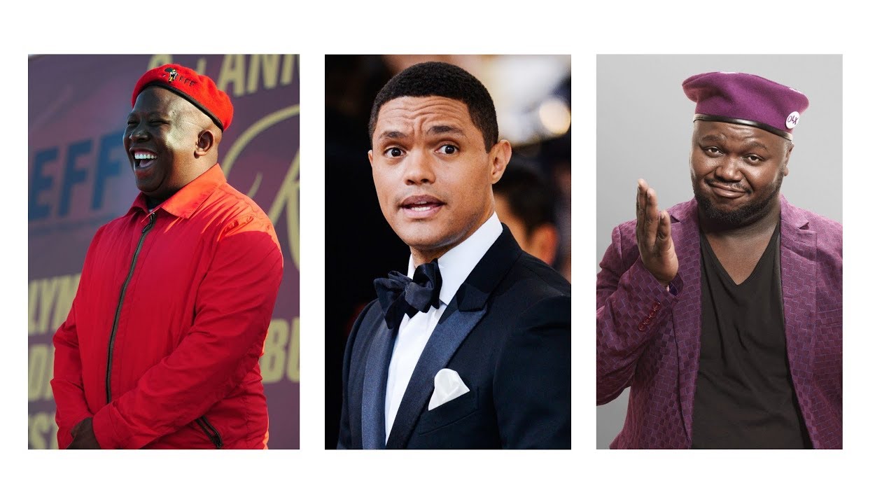 Trevor Noah, Julius Malema, Skhumba - SA Comedy ft Siv Negsi & Angel ...