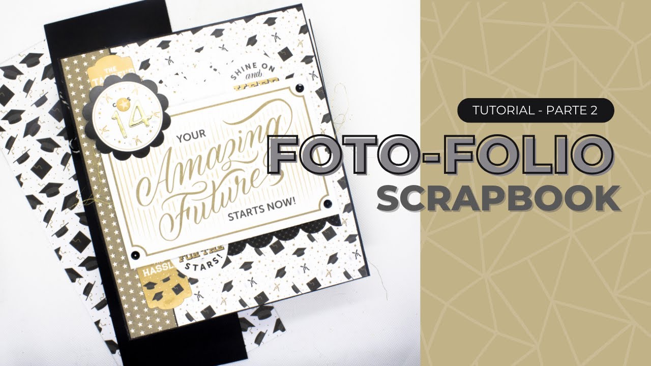 📒 TUTORIAL: Cómo HACER un FOTO FOLIO | Álbum de Fotos | Scrapbooking ...