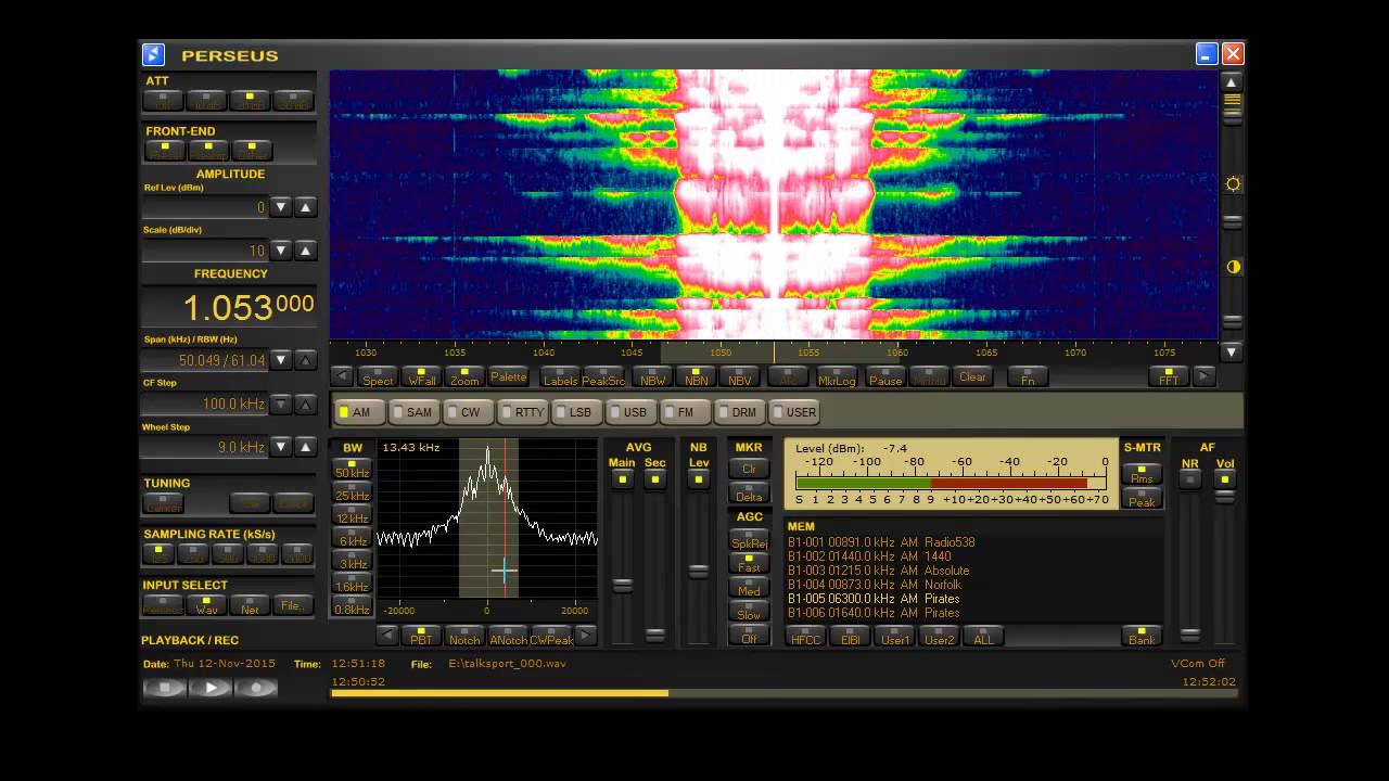 Talksport 1053khz live from the tx - YouTube