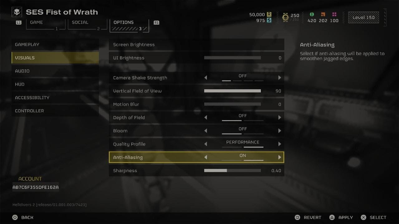 BEST PS5 CONTROLLER SETTINGS HELLDIVERS 2 - YouTube