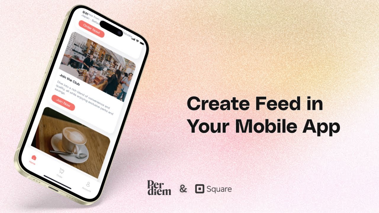 Create a Starbucks-Style Activity Feed for Your Store in Per Diem - YouTube