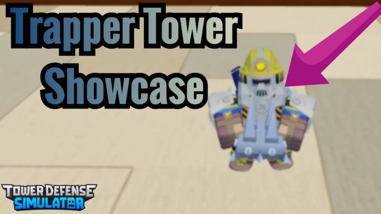 New Trapper Tower Showcase in TDS! (Tower Defense Simulator) - YouTube