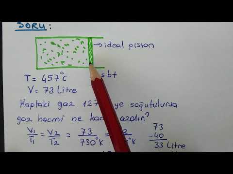 Charles Yasası 11. Sınıf Gaz Yasaları