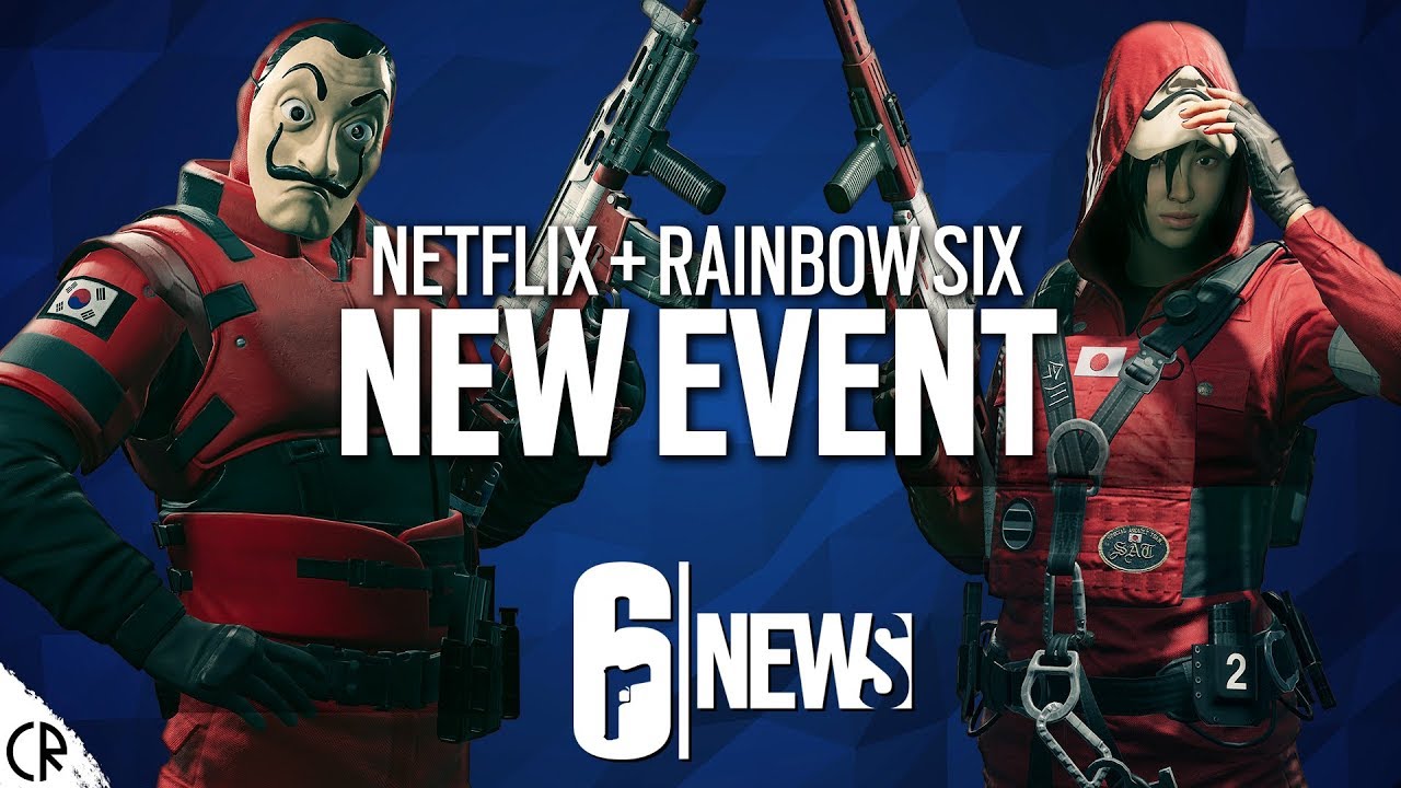 Netflix Event in R6 - Money Heist - 6News - Tom Clancy's Rainbow Six ...