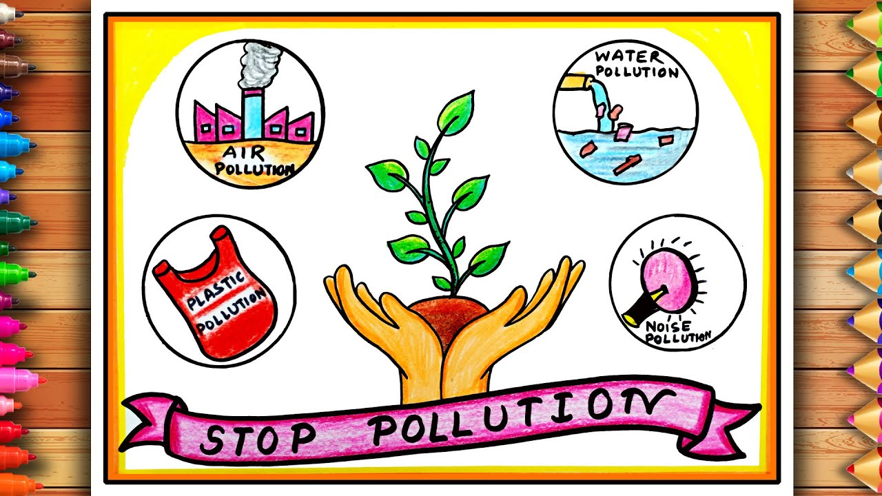 Pollution Control Day Poster | Say No To Pollution | Stop Pollution ...