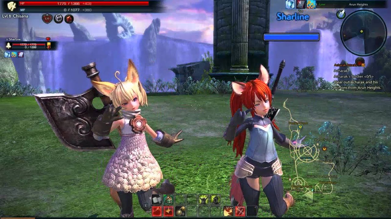 Tera Online Elin /dance emote - YouTube