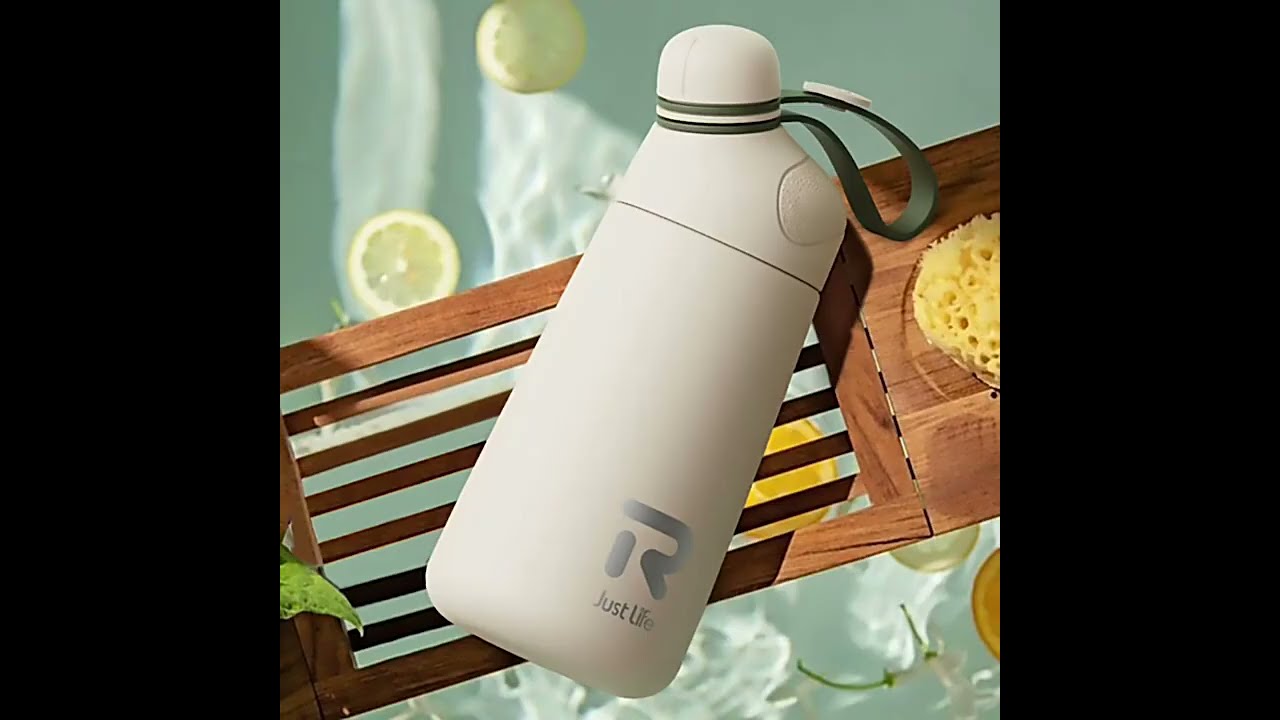 New Cute Flask Water Bottle Stainless Steel Vacuum Flask 400ml Tumbler ...