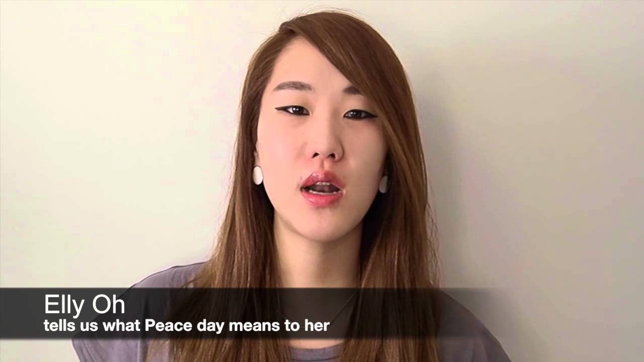 Elly Oh; what does peace mean - YouTube