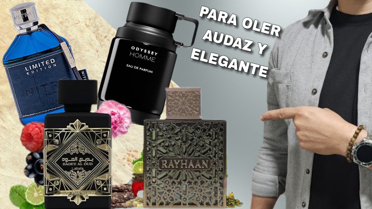 5 PERFUMES QUE TE HARAN OLER SUPER MASCULINO Y HYPER ELEGANTE - YouTube