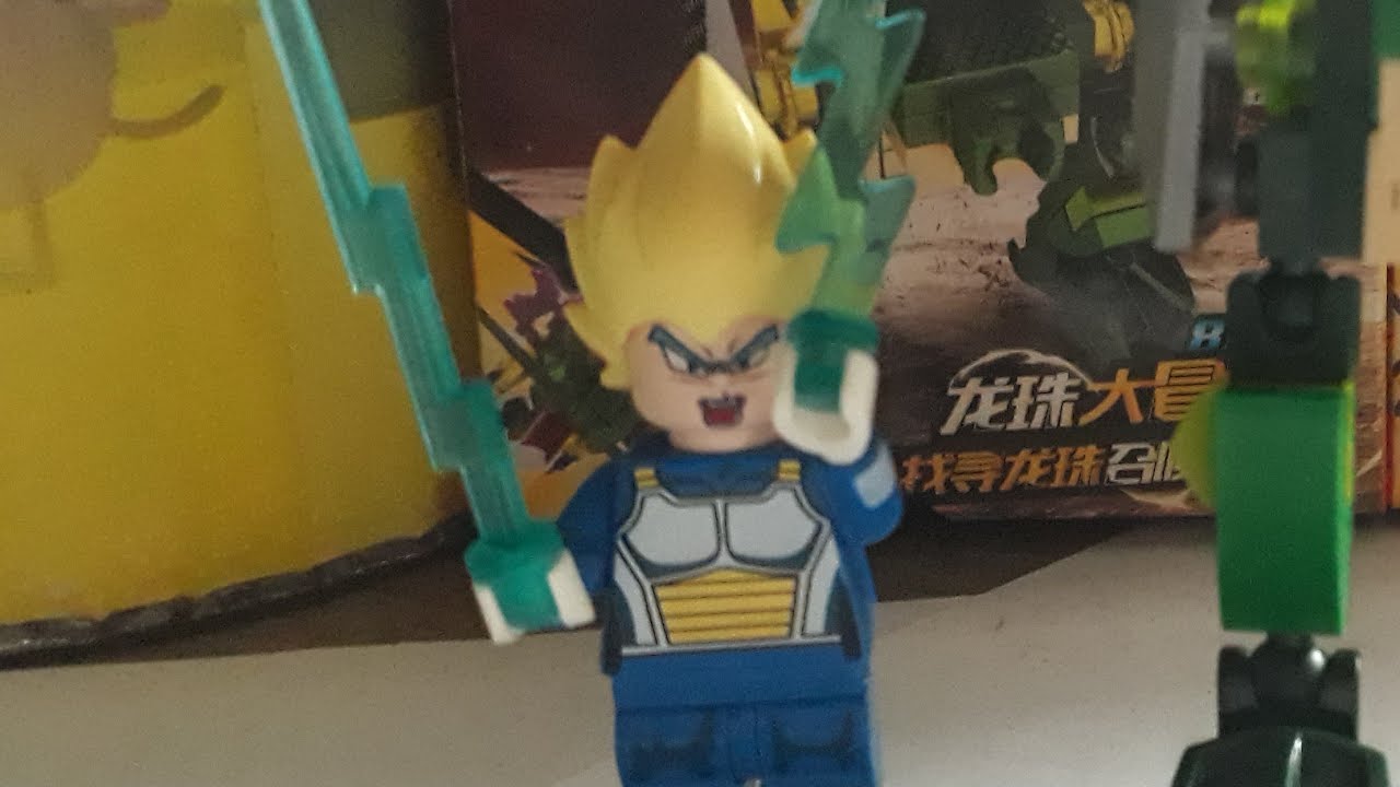 Vegeta...Lego...Serie Dragón Ball ..SY 1236 - YouTube