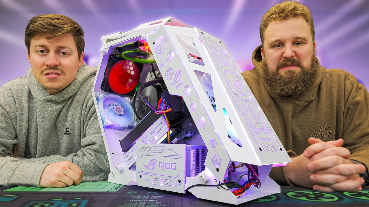 The UGLIEST Gaming PC Build Challenge - YouTube