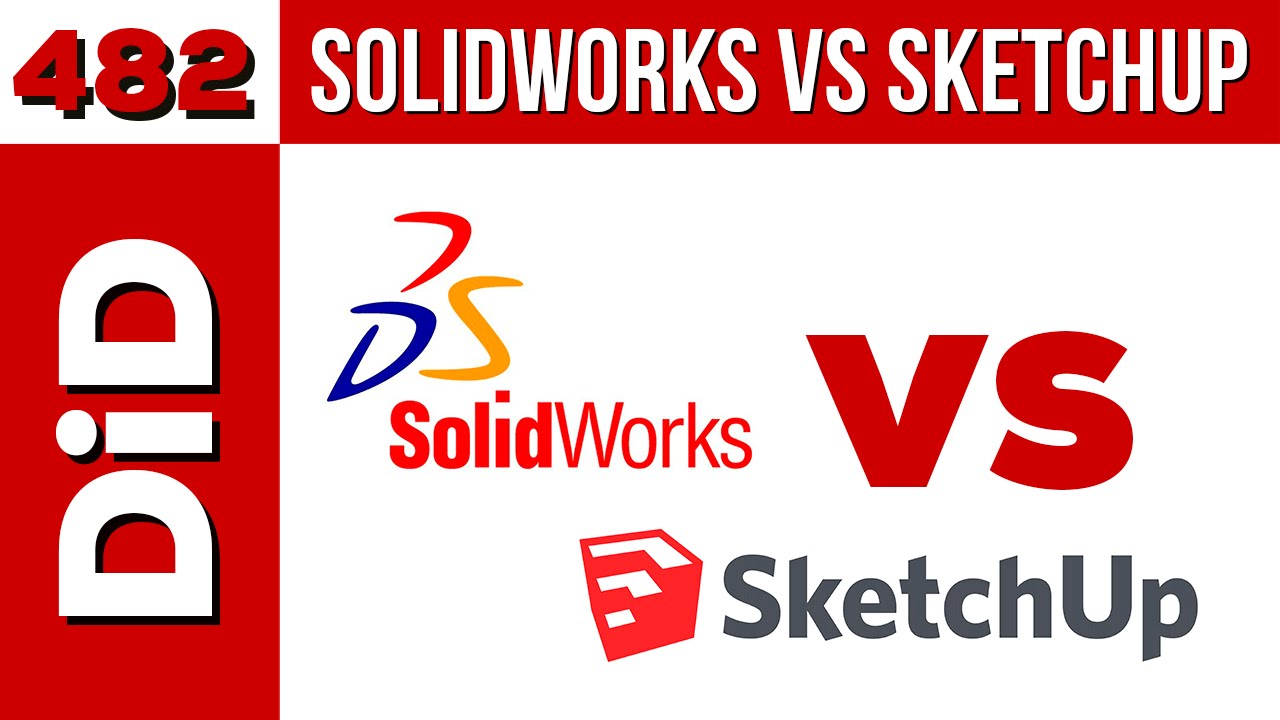 482. SOLIDWORKS vs SketchUp - YouTube