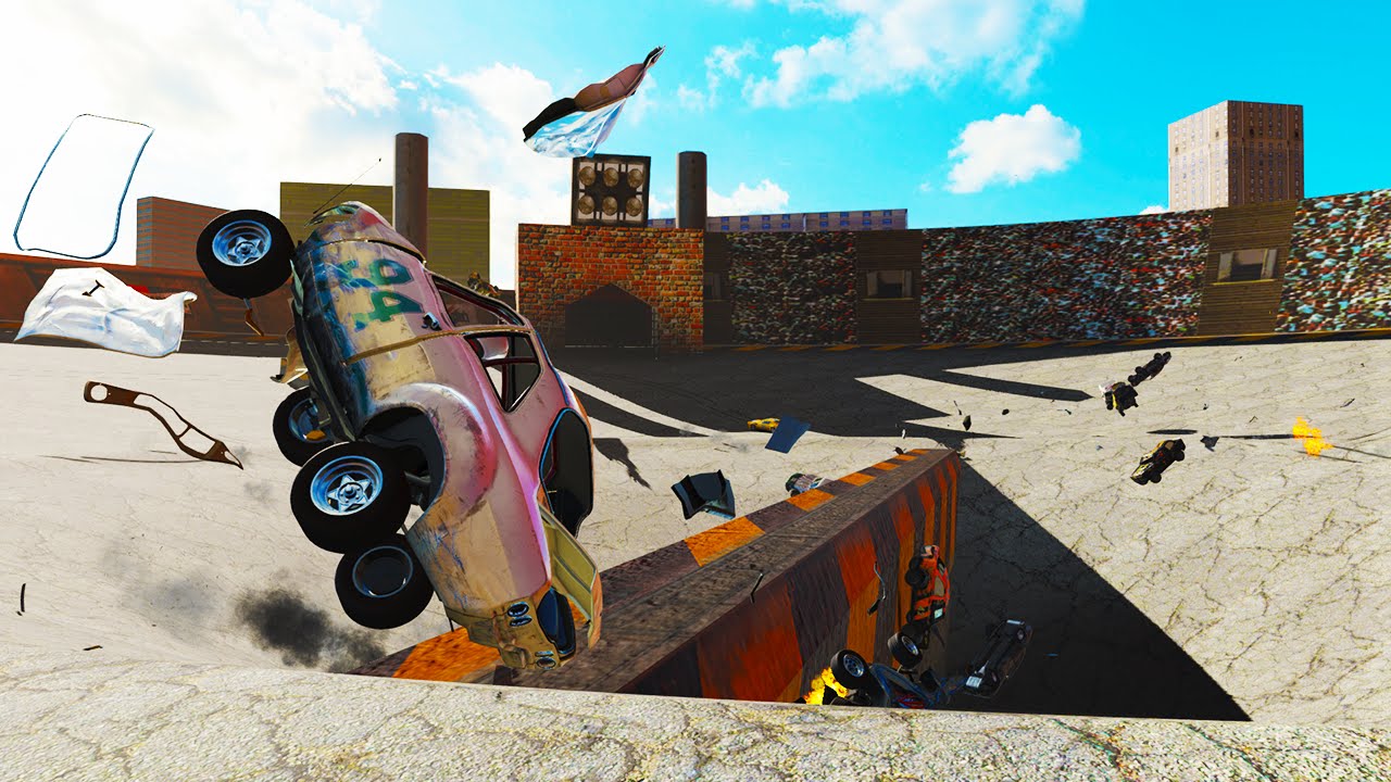 GIANT SPINNER OF DEATH! - Next Car Game Wreckfest - YouTube