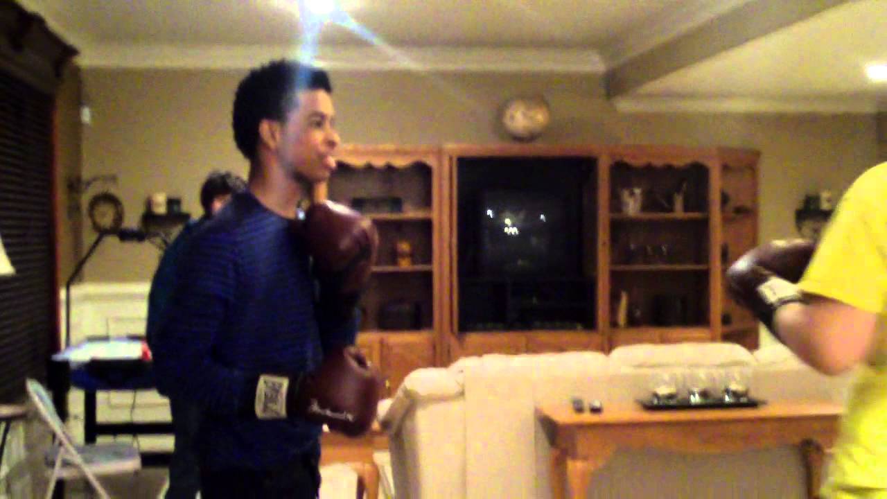 Chris Vs. Josh Basement Boxing - YouTube